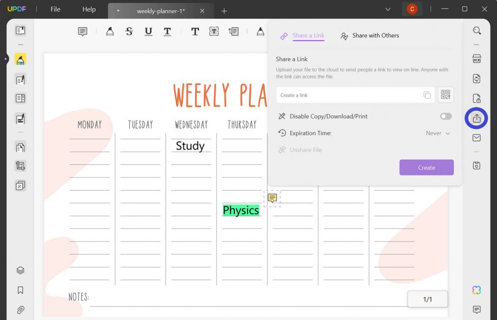 4 Study Plan Templates You Should Use in 2025 [Free] | UPDF