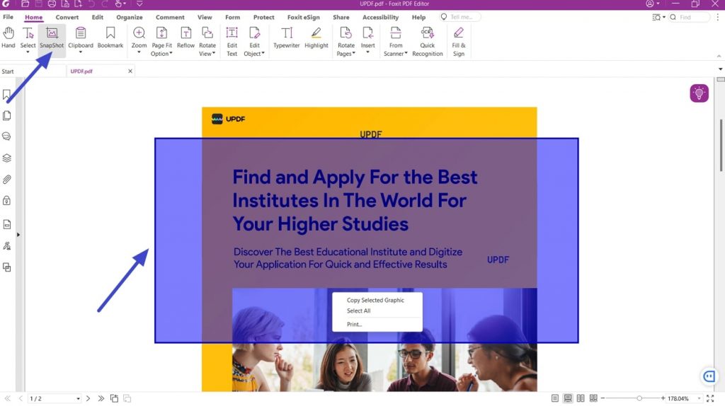 Top 5 PDF Snipping Tools for Content Clipping | UPDF