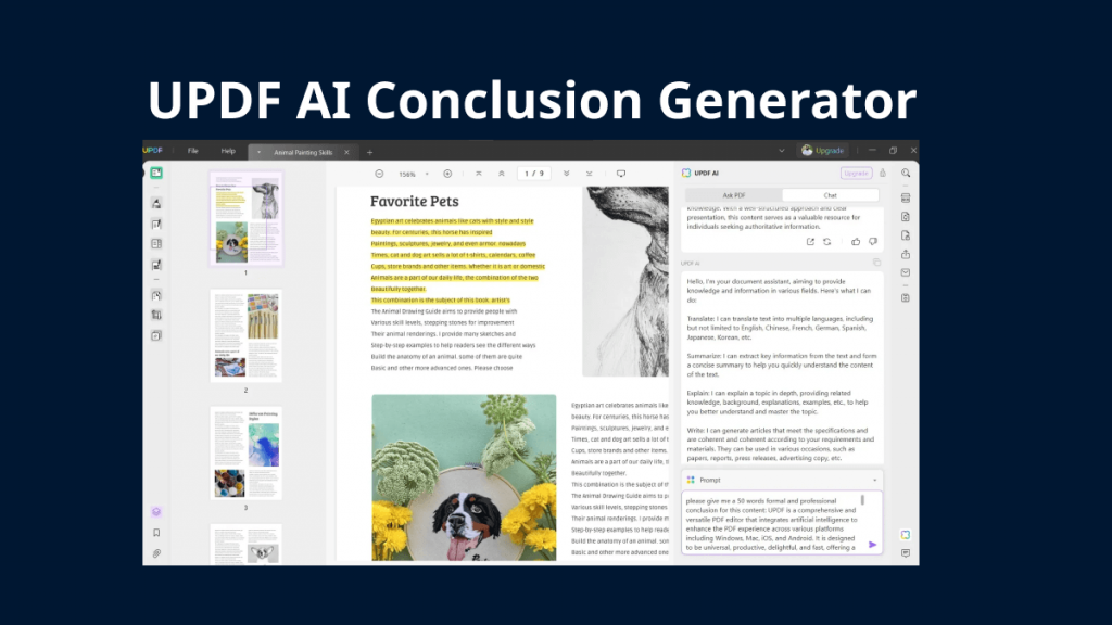5 Best AI Conclusion Generators to Make Your Article Standout|UPDF