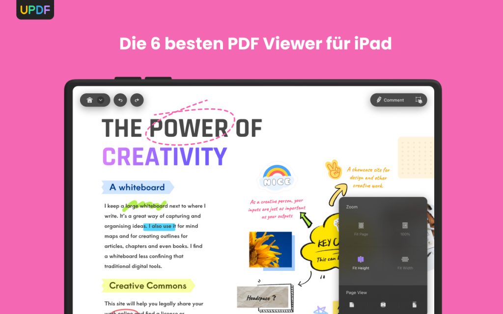 6 iPad PDF-Viewer für ein komfortables Leseerlebnis | UPDF