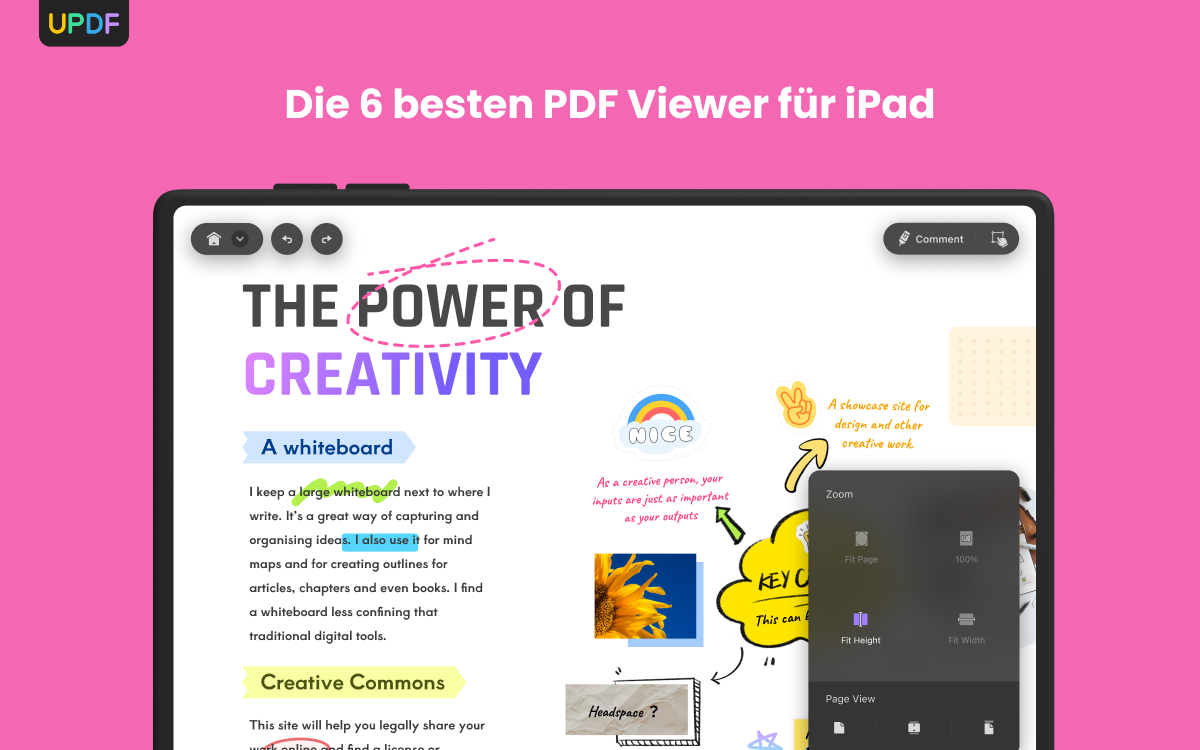 6 iPad PDF-Viewer für ein komfortables Leseerlebnis | UPDF