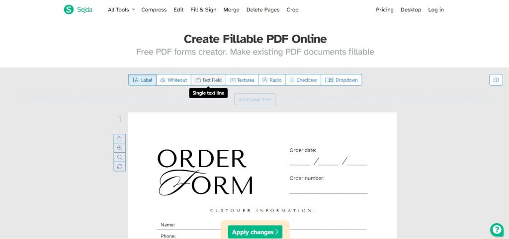How to Add a Fillable Text Box in PDF? | UPDF
