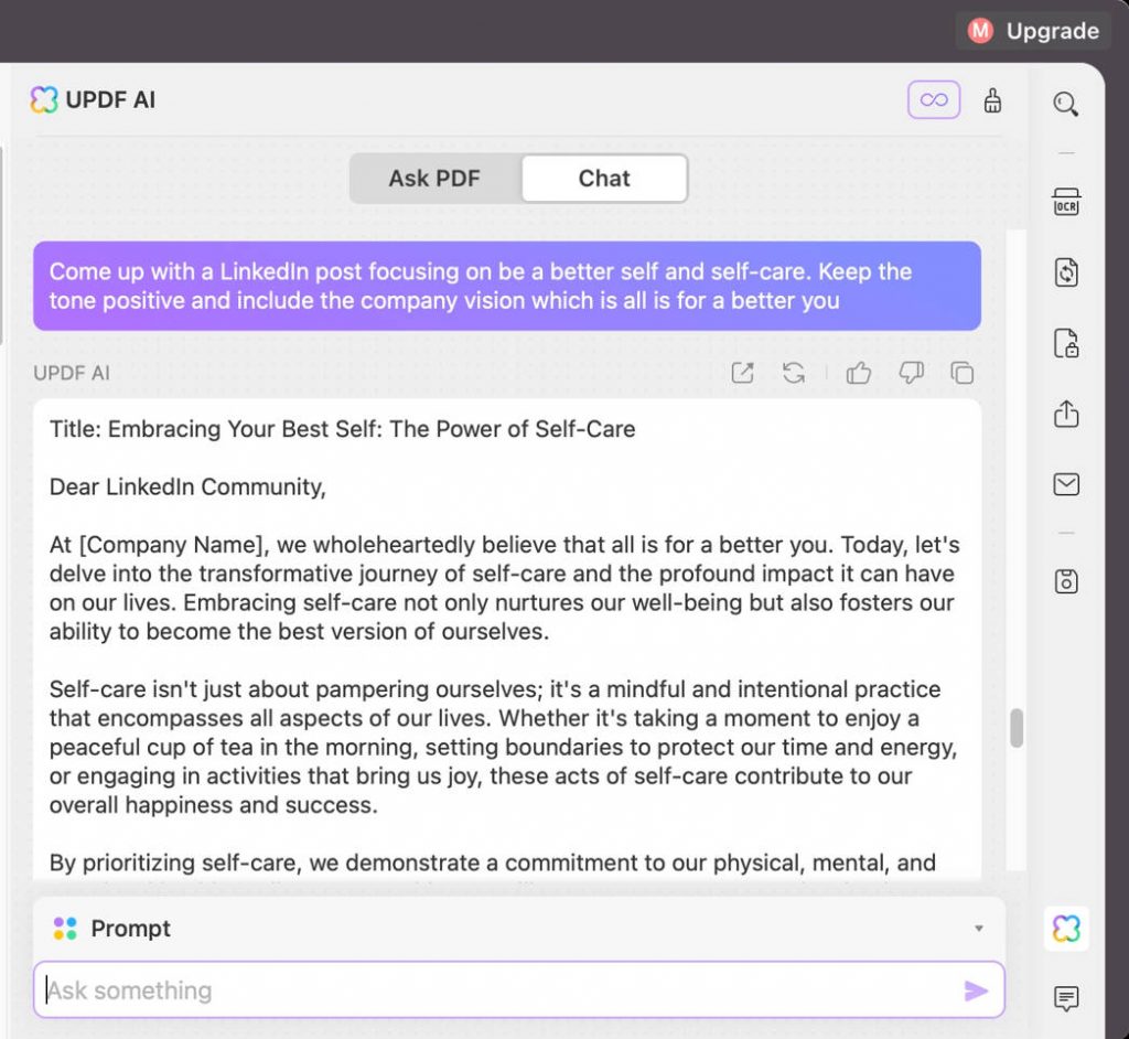 The Best Free AI LinkedIn Post Generator in 2025 | UPDF