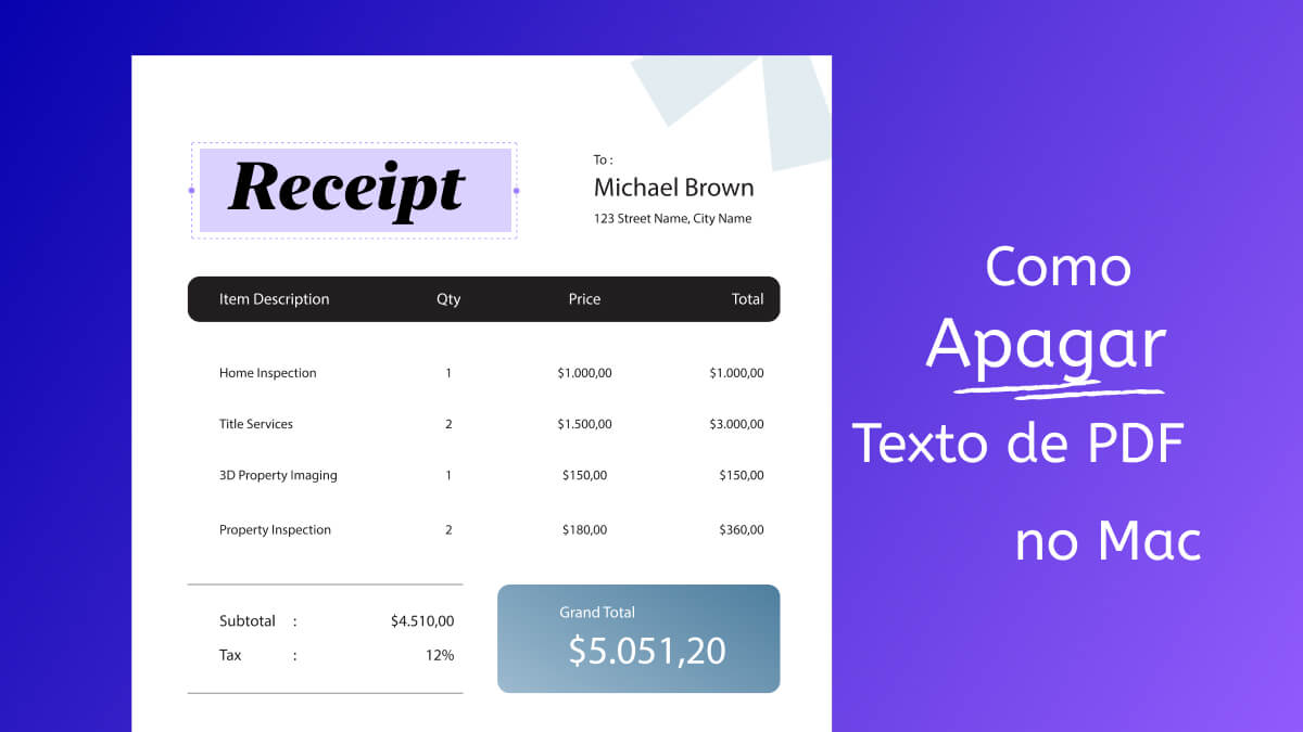 Apagar Texto de PDF no Mac em Poucos Cliques | UPDF