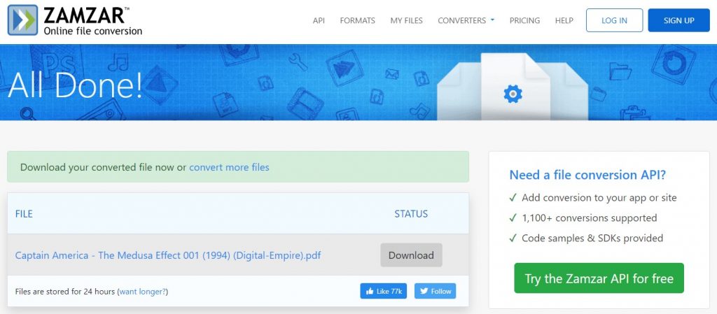 How to Convert CBZ to PDF? (100% Free Ways) | UPDF