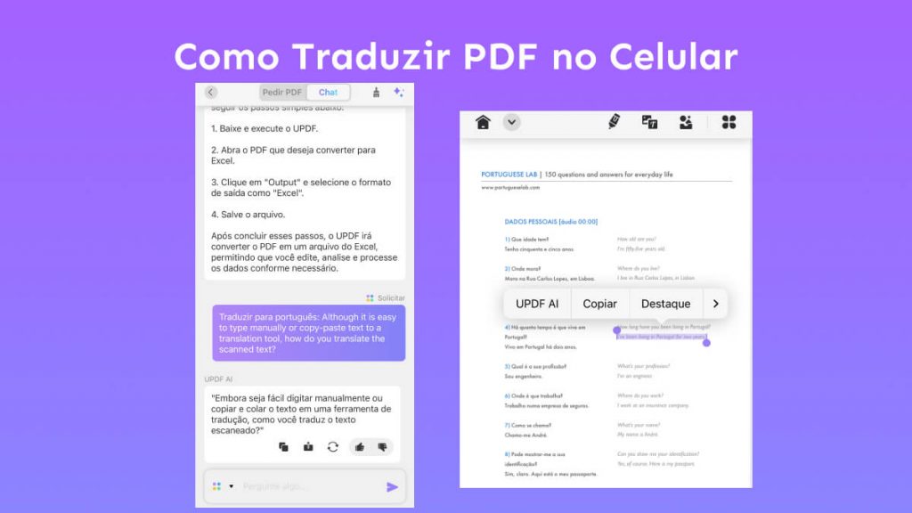 Como Traduzir PDF no Celular ― 3 Métodos Gratuitos | UPDF