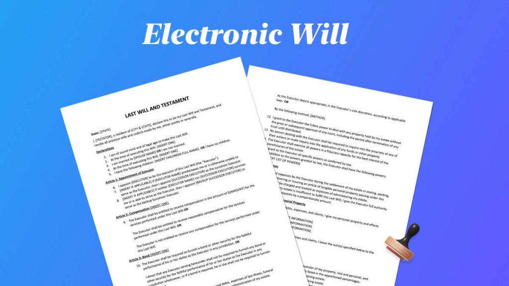 Secure Your Legacy: Electronic Wills Made Easy | UPDF
