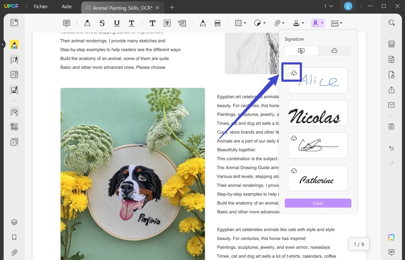 Guide facile pour copier une signature sur un PDF | UPDF