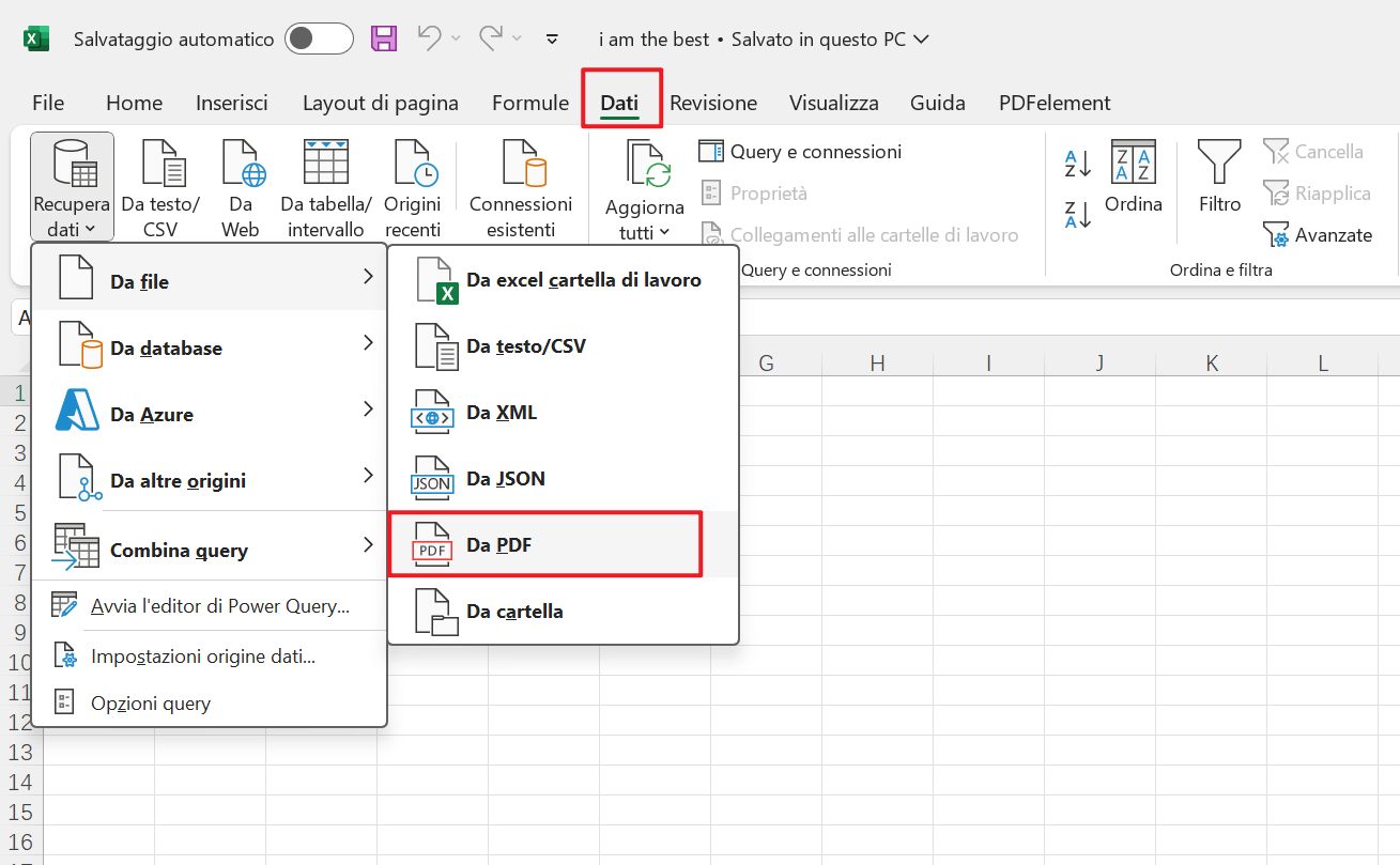 I 4 migliori modi per estrarre dati da PDF a Excel | UPDF
