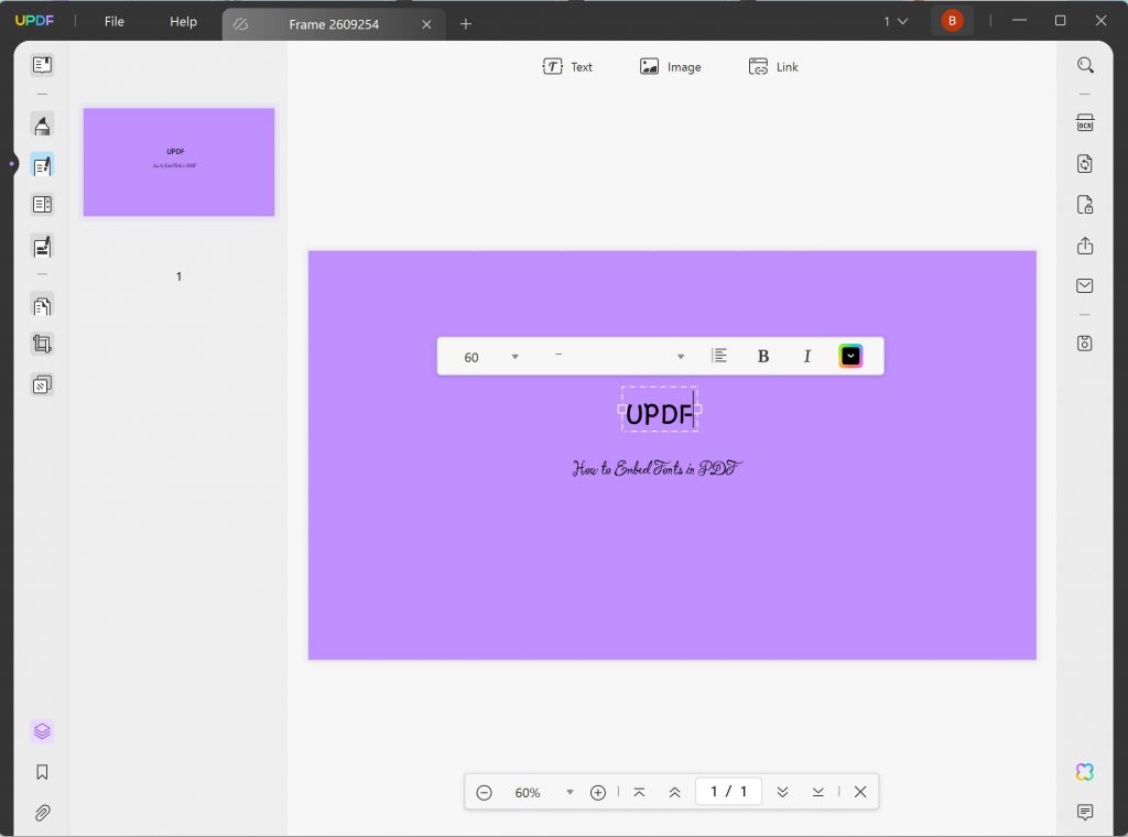 Embed Fonts in PDF Easily & Flawlessly | UPDF