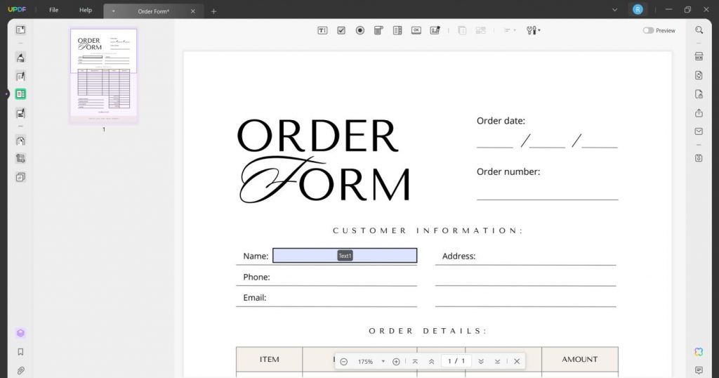 How to Add a Fillable Text Box in PDF? | UPDF
