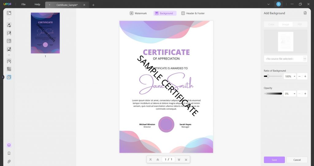 How to Make a PDF Transparent? (3 Easy Ways) | UPDF
