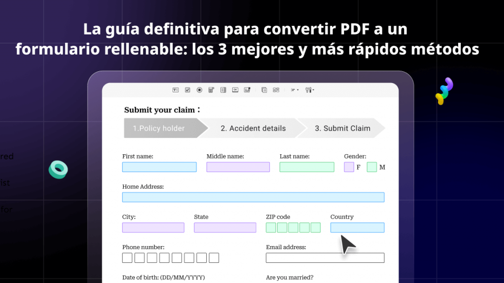 3 Métodos para convertir PDF a formulario rellenable | UPDF
