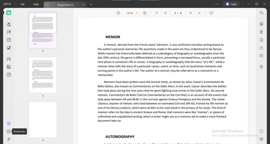 How to Auto Bookmark PDF? (Free Way Included) | UPDF