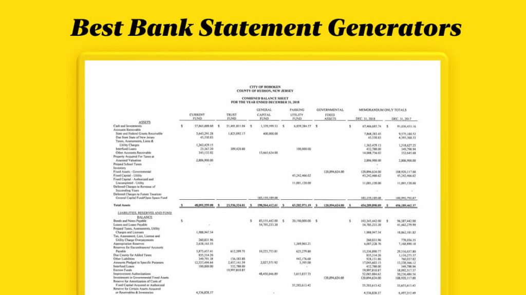 5 Best Bank Statement Generators (With Guide) | [Official] UPDF