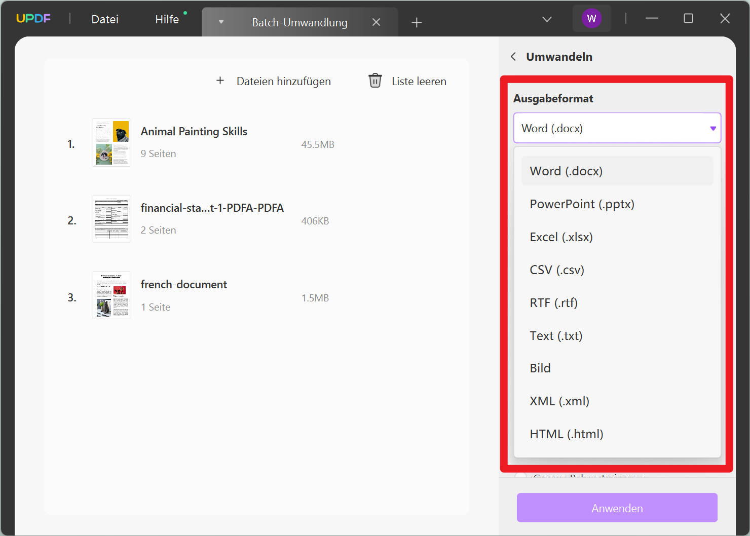 Wie Sie Word Seiten teilen können – 6 neue Methoden | UPDF