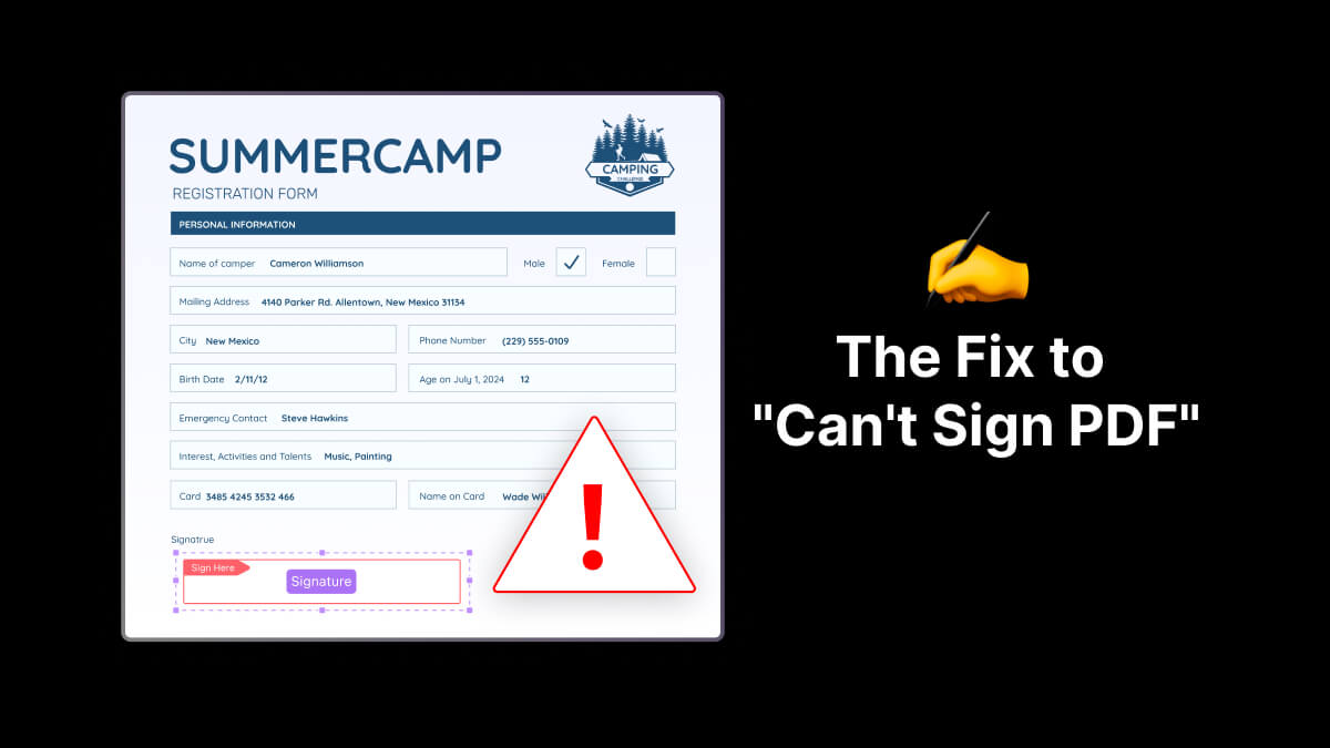 Fix Your Signing Woes: Can't Sign PDF? Find Solutions | UPDF