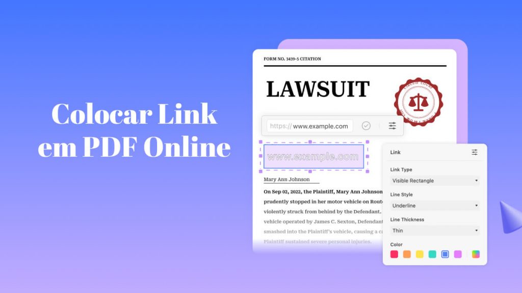 3 Maneiras de Colocar Link em PDF Online Gŕatis | UPDF