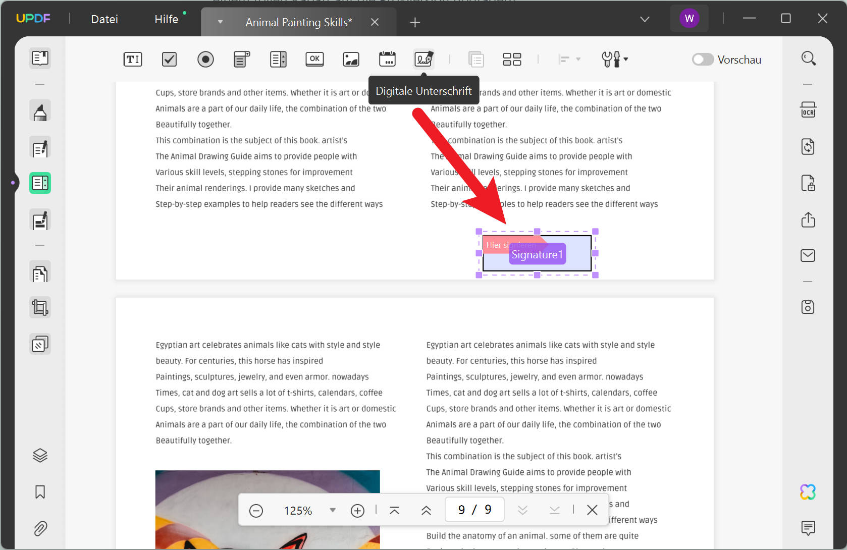 Wie Sie in Microsoft Edge eine Signatur in PDF einfügen? | UPDF