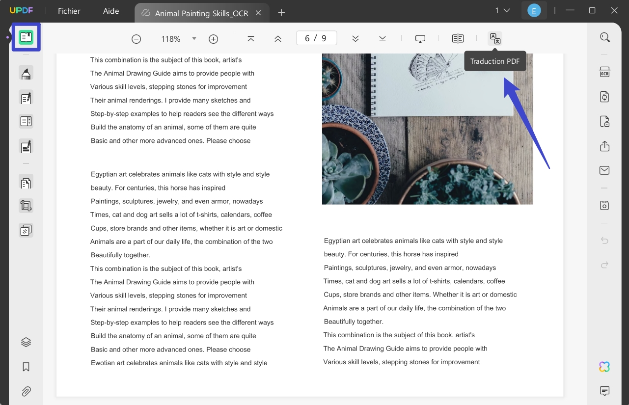 Comment traduire un PDF scanné (100% efficacement) | UPDF