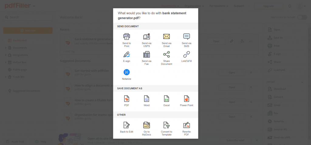 5 Best Bank Statement Generators (With Guide) | UPDF