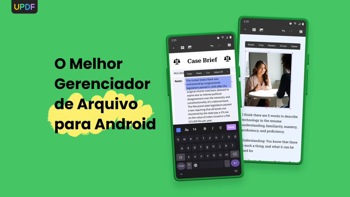 Gerenciador de Arquivo para Android: Os 5 deve Saber | UPDF