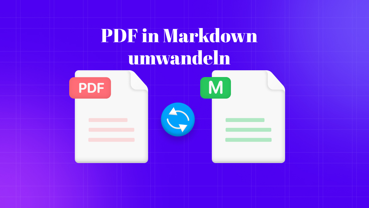 Wie Sie PDF to Markdown umwandeln - 3 Methoden | UPDF