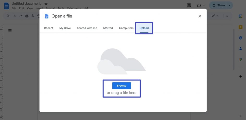How to Insert a PDF into Google Docs in 2025 | UPDF