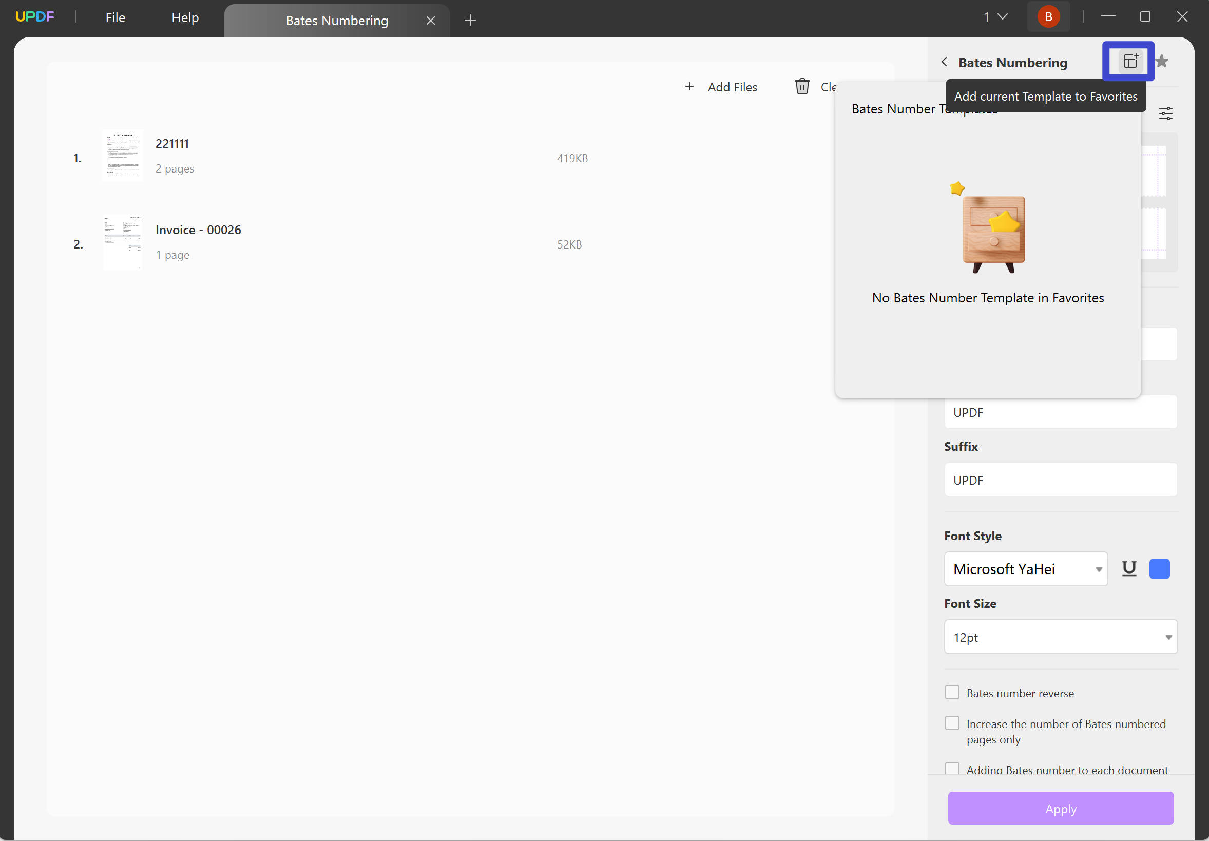 Batch Processing on PDFs with UPDF for Windows | User Guide