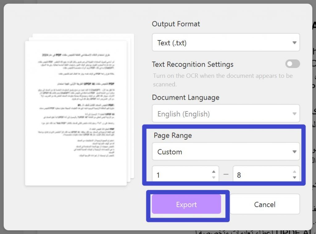 Unlock Arabic PDFs: Convert to Text Easily - UPDF