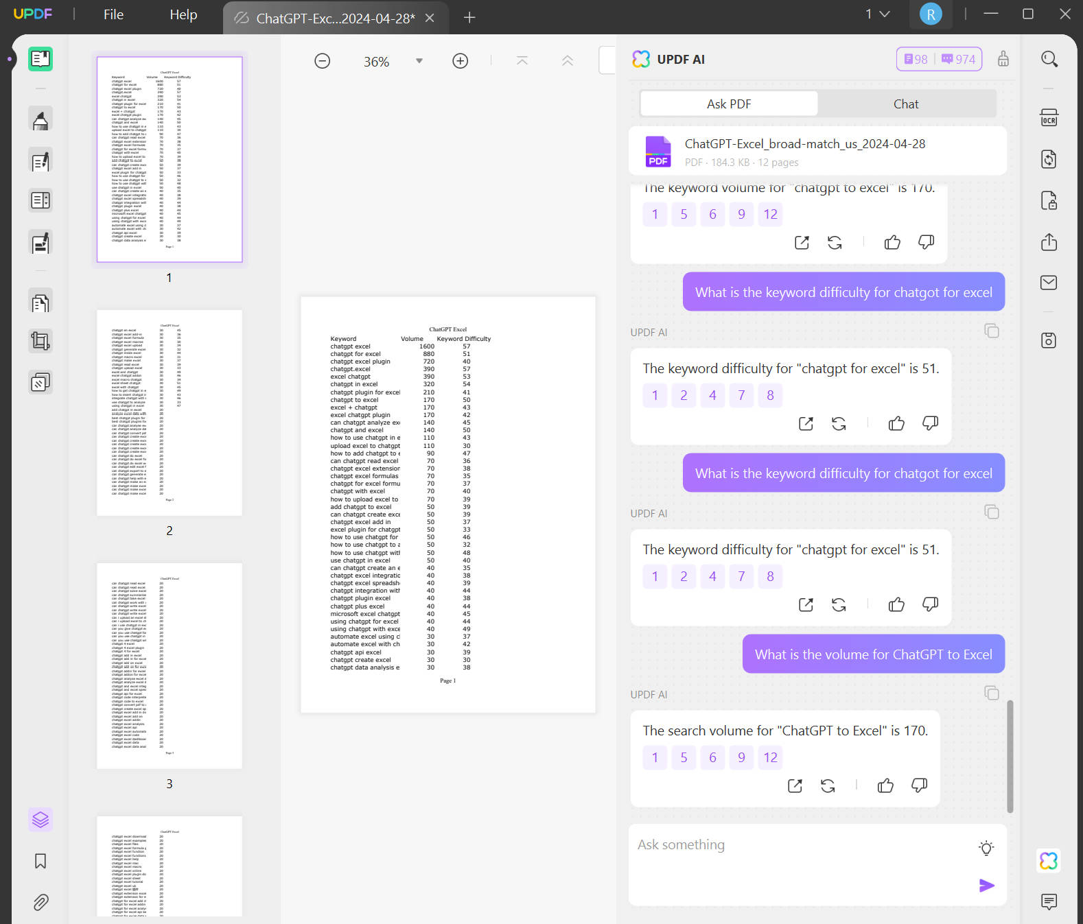 How to Use ChatGPT for Excel: Quick Guide | UPDF