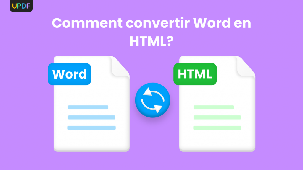 Comment convertir Word en HTML efficacement | UPDF