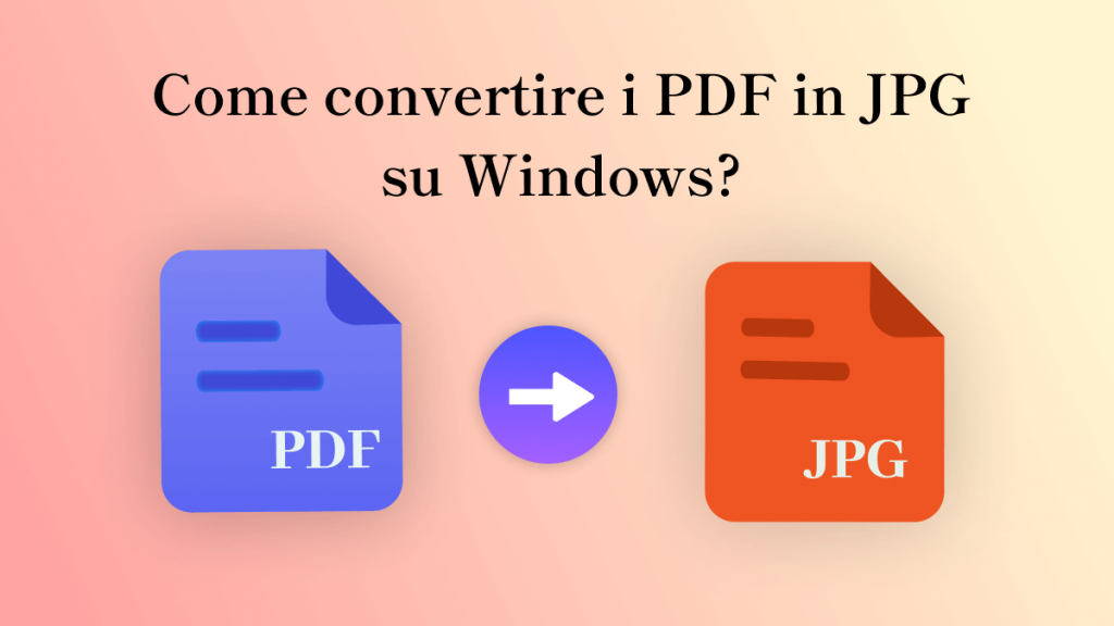 Come convertire i PDF in JPG su Windows? | UPDF