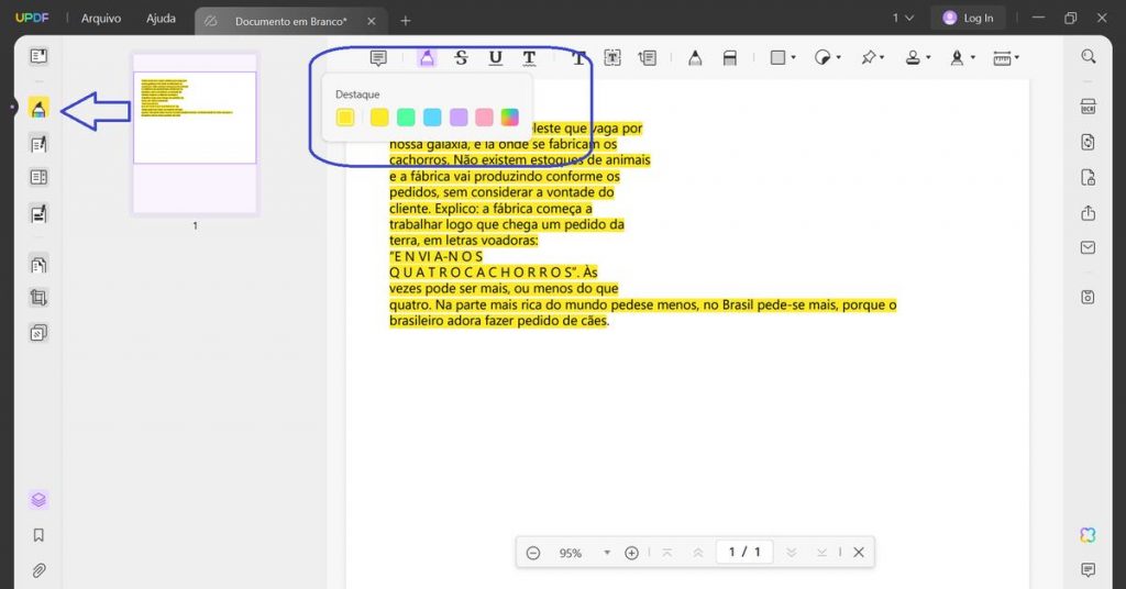 Como Extrair Texto de PDF em Destaque? | UPDF