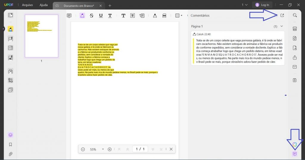 Como Extrair Texto de PDF em Destaque? | UPDF