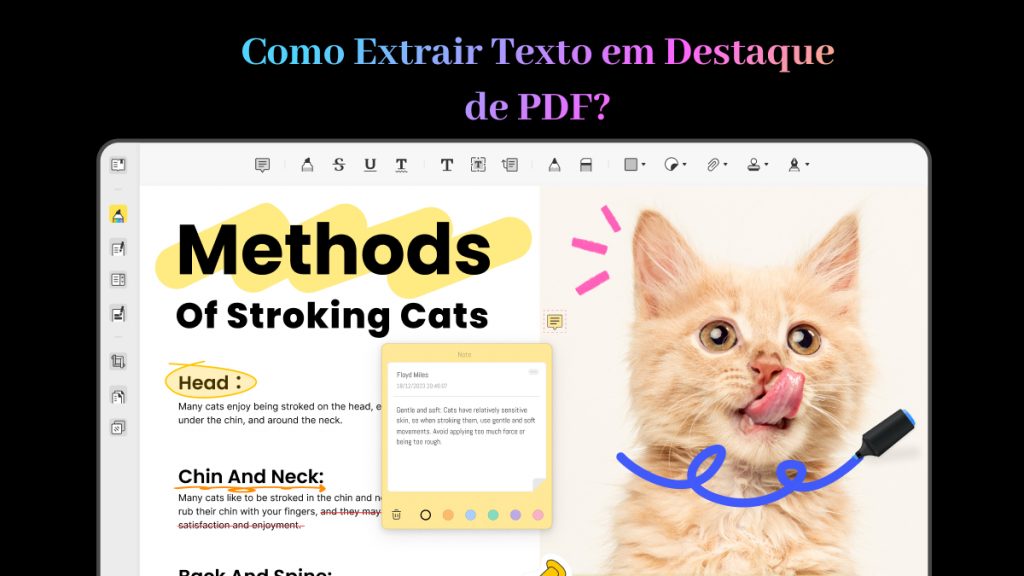 Como Extrair Texto de PDF em Destaque? | UPDF