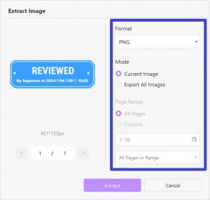How to Extract Stamps Easily and Rapidly|UPDF