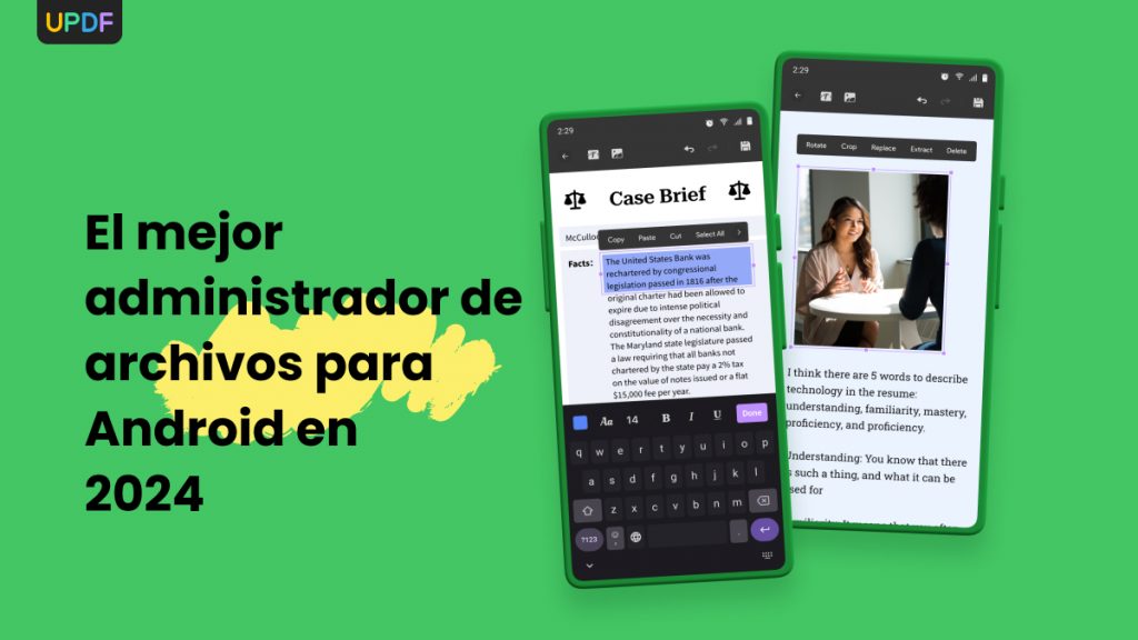 5 Gestores de Archivos para Android que debes probar en 2025 | UPDF