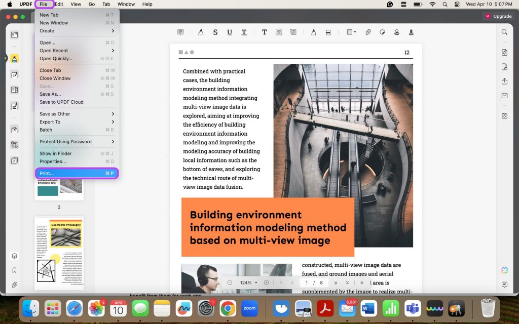 How to Print PDF in Color? (Completely Free Ways) | UPDF
