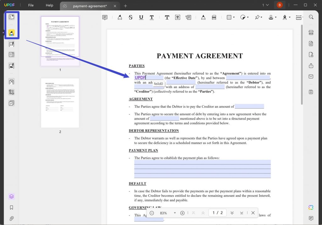 The Easiest Ways to Fill Out PDF Form on Windows - UPDF