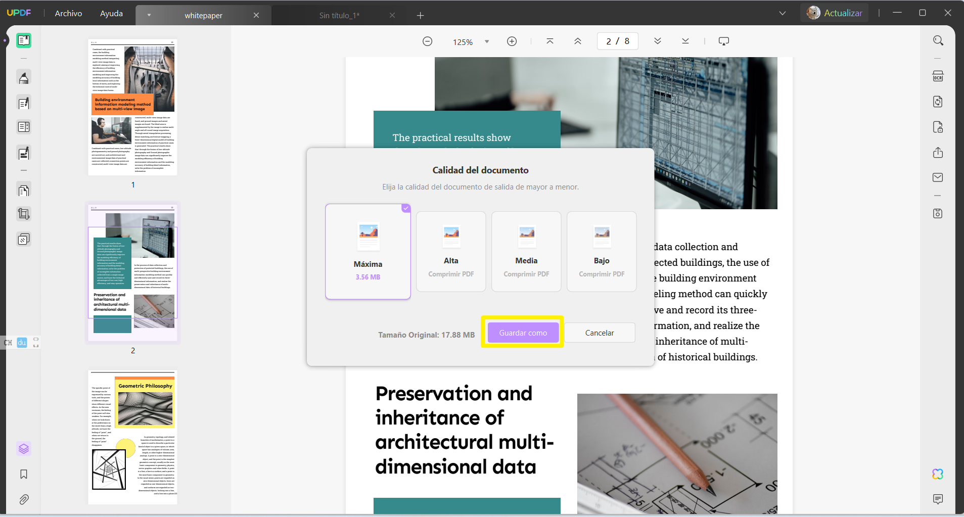 Comprimir PDF Adobe: Comprime tu Archivo en 4 Pasos | UPDF