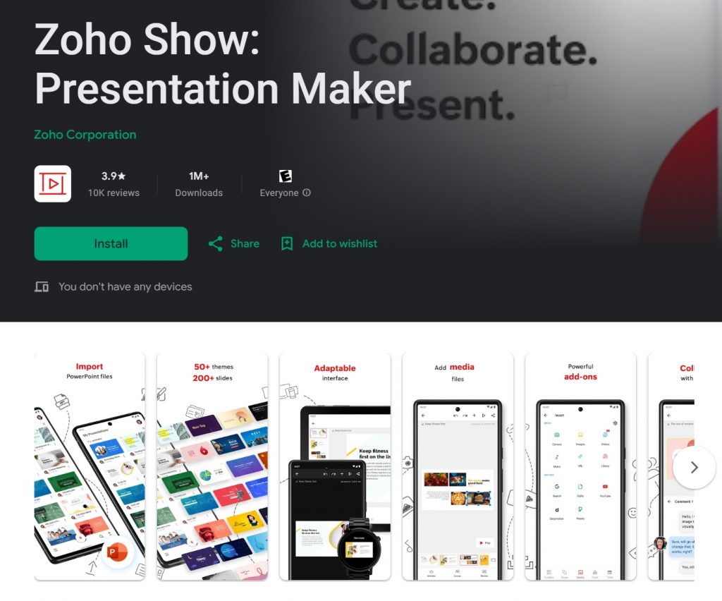 Top 4 Free Keynote for Android Alternative Apps | UPDF