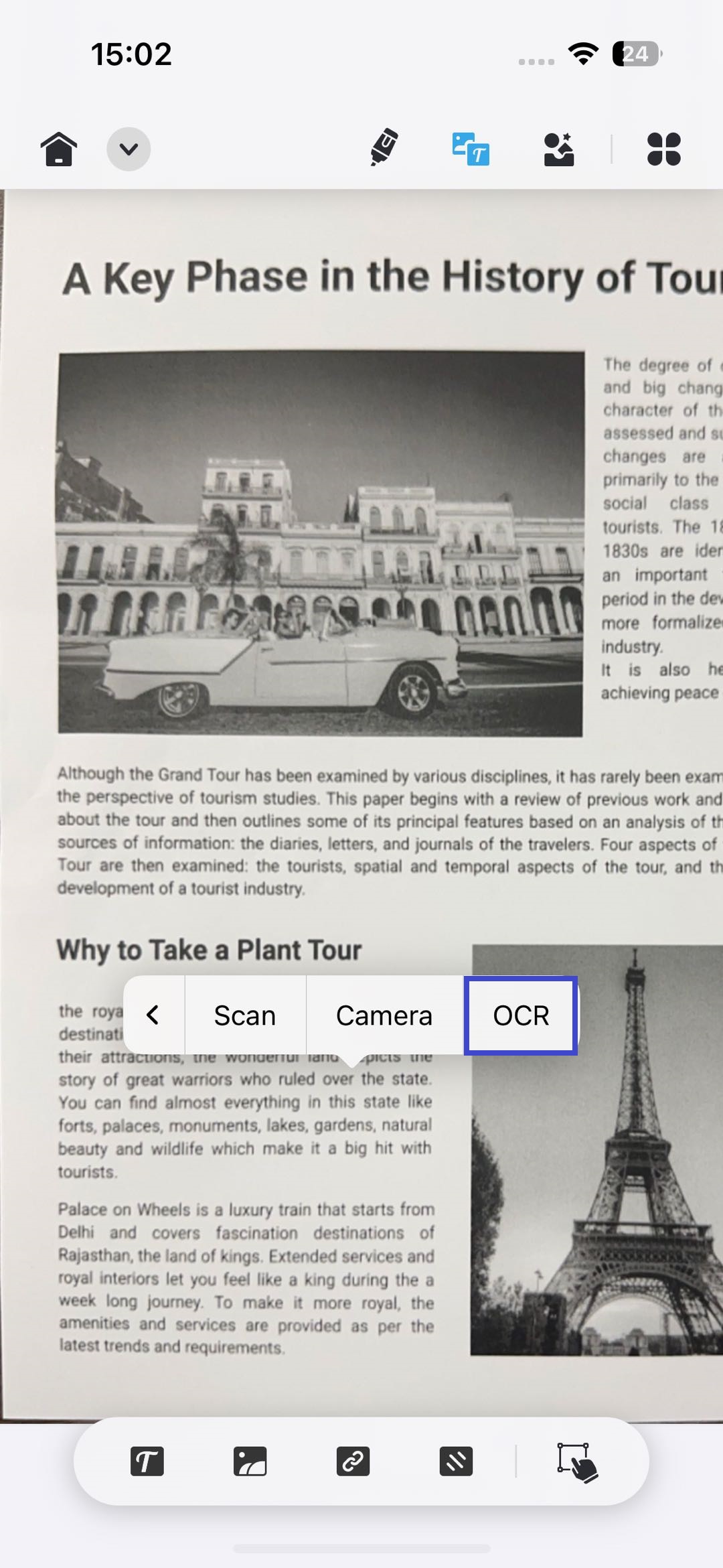 OCR PDFs with UPDF for iOS | User Guide