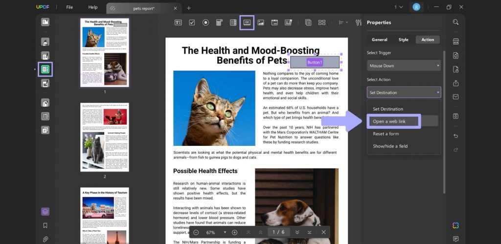 How to Add Clickable Link to PDF Without Adobe Acrobat? | UPDF