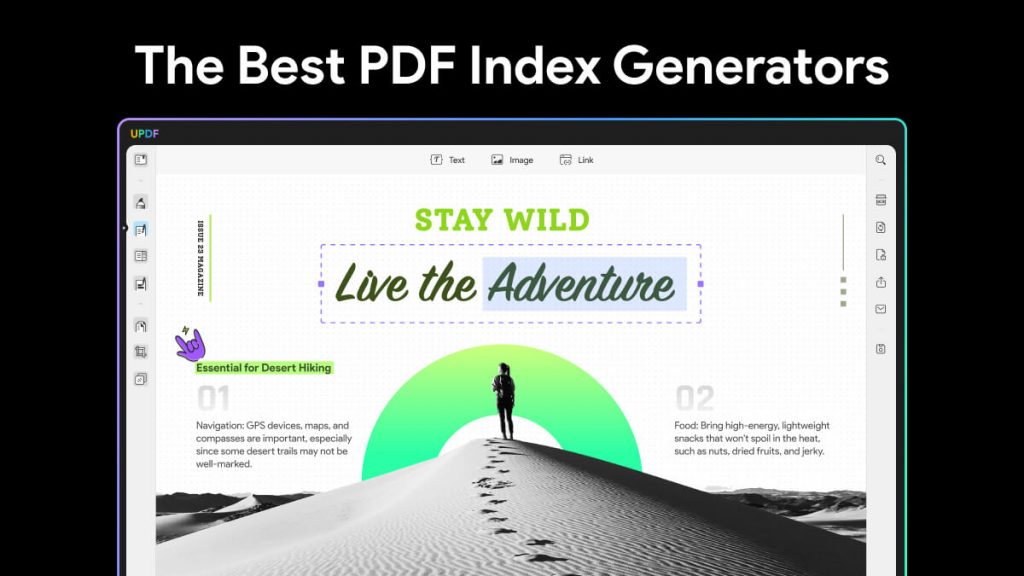Unlock PDF Efficiency with Top PDF Index Generator Tools - UPDF