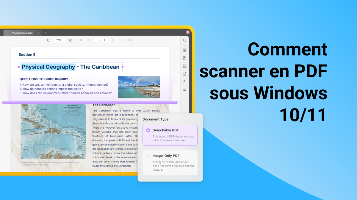 Comment scanner en PDF sous Windows 10/11 | UPDF