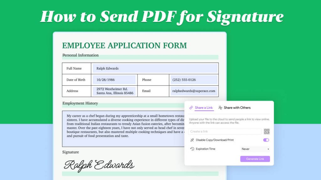 How to Send PDF for Signature? 2 Easy Ways | UPDF