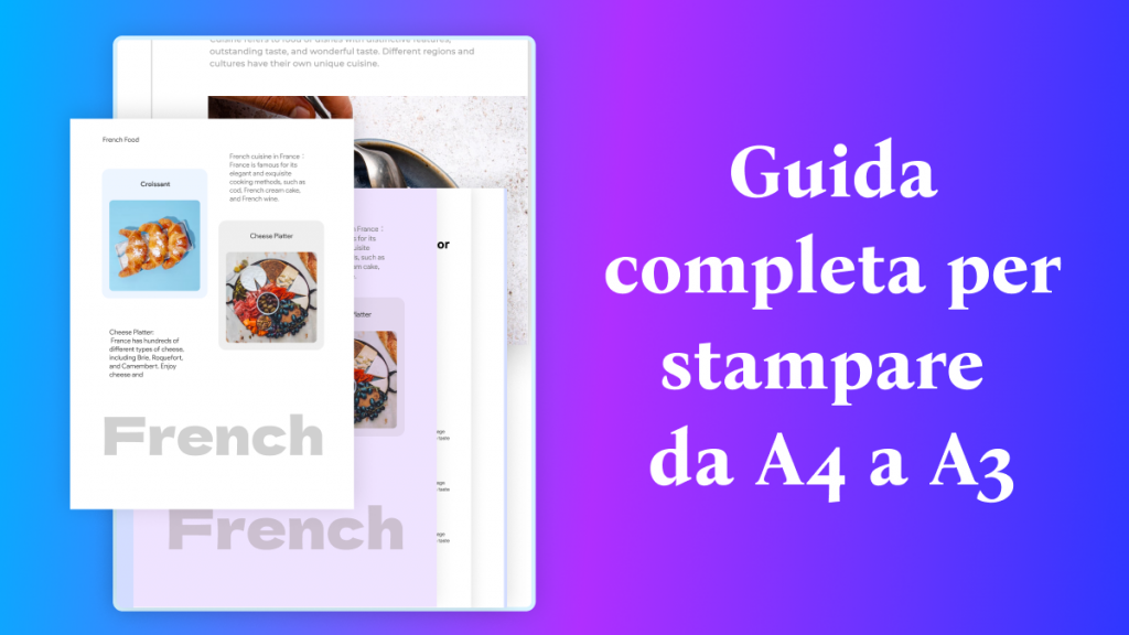 Come stampare PDF da A4 ad A3 | UPDF