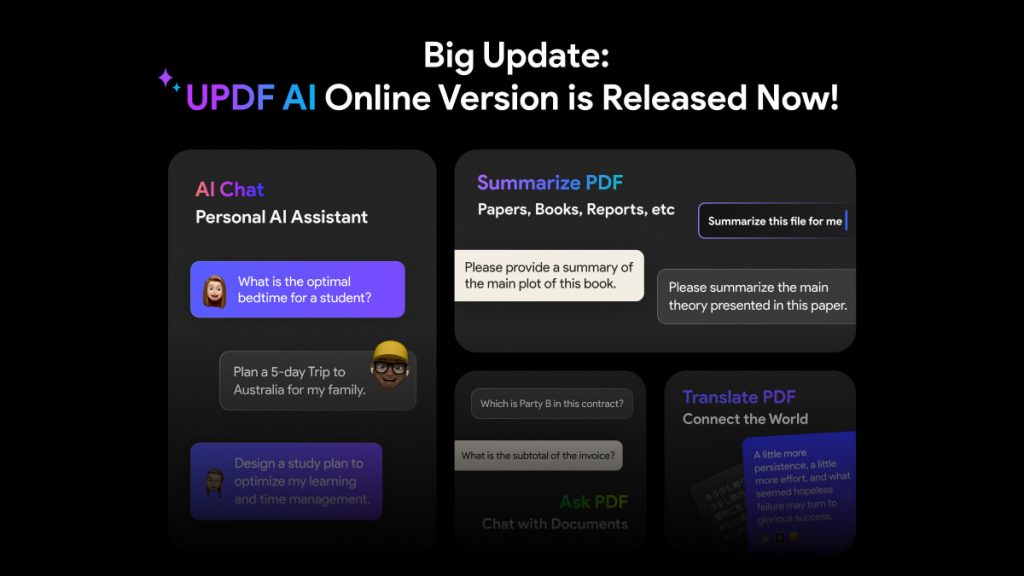 Great News! UPDF AI Online Version is Released Now! | [Official] UPDF