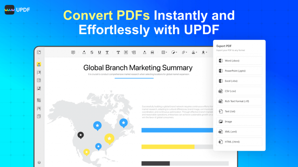 Convert PDF from or to Other Formats Individually or in Bulk |UPDF